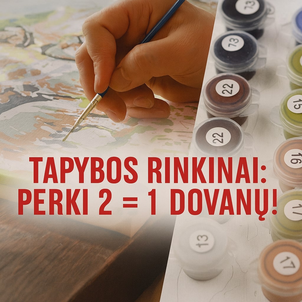 Tapyba pagal skaičius: kokybiški rinkiniai HOBI.LT! – HOBi.lt 🔥